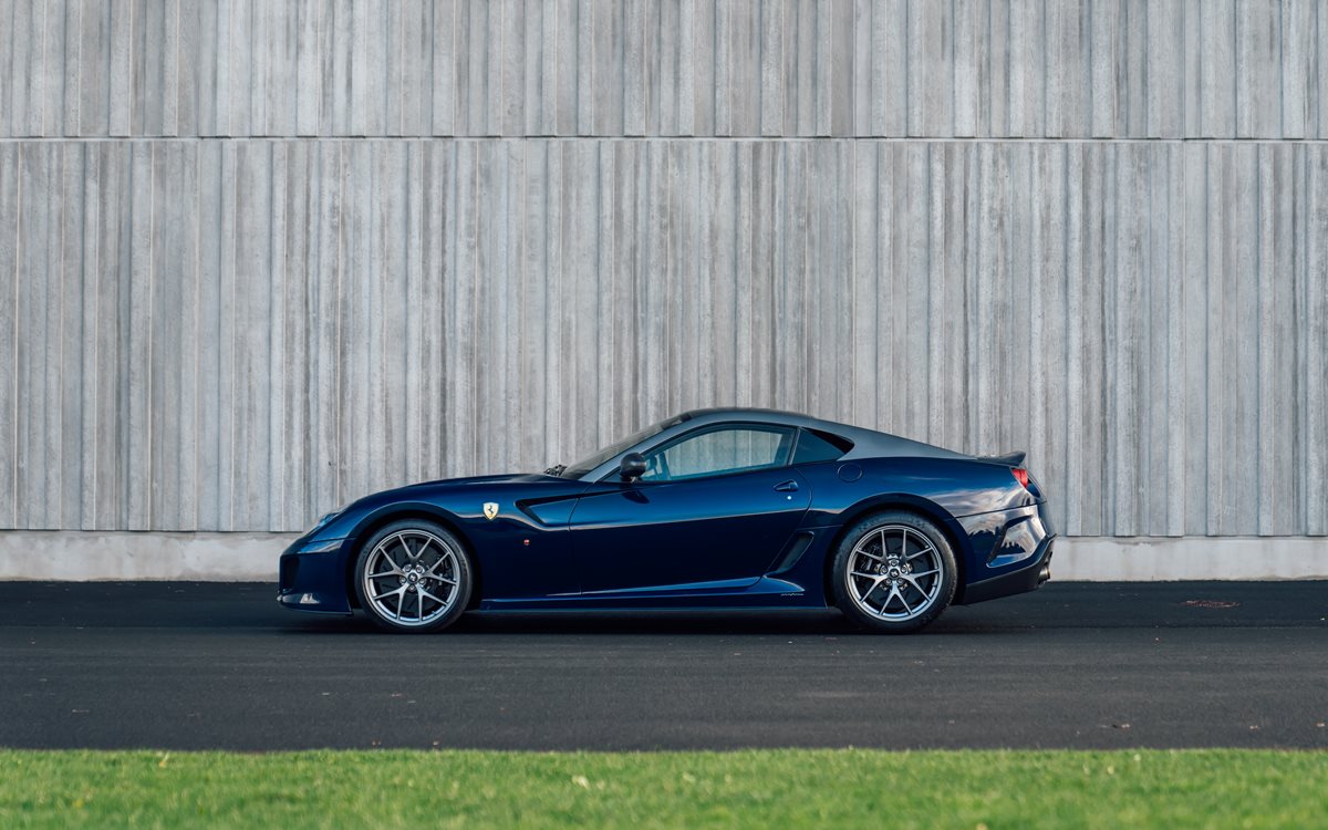 Ferrari 599 GTO Blu Scozia, Classiche Certified | Selected Car Investment